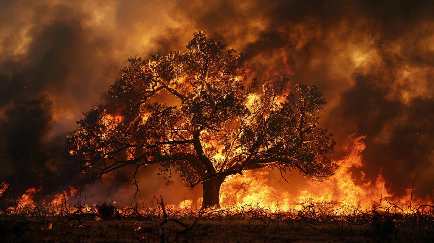 Are Oak Trees Fire Resistant? Understanding the Durability of Oaks in ...